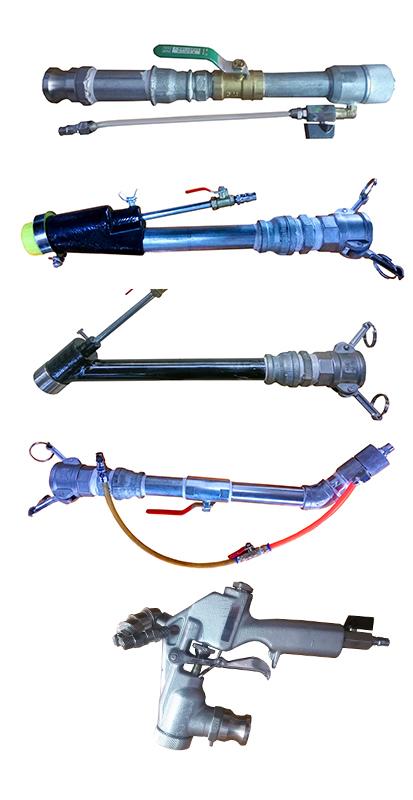 Cement Mortar Spraying Plastering Machine Parts Concrete Spray Gun