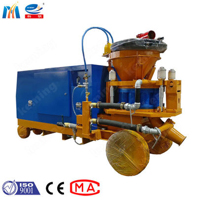 Self Loading 7.5kW Spraying Wet Mix Shotcrete Machine