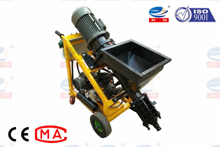 Putty Cement Sand Mortar Plastering Machine High Efficiency Screw Type