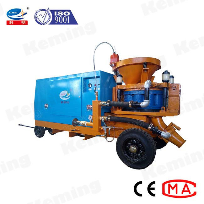 13.2kW 5.5m3/H Diesel Wet Mix Shotcrete Machine